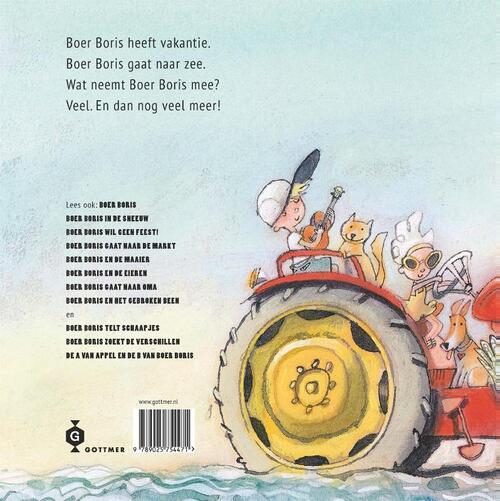Gottmer Kinderboeken - Boer Boris gaat naar zee | Keekabuu