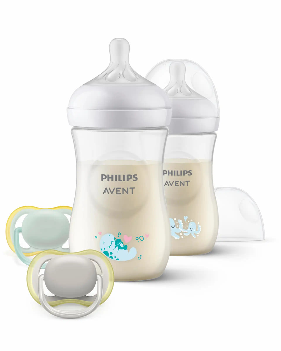 Philips Avent - Natural 3.0 starterset 2x - fles -Deco | Keekabuu