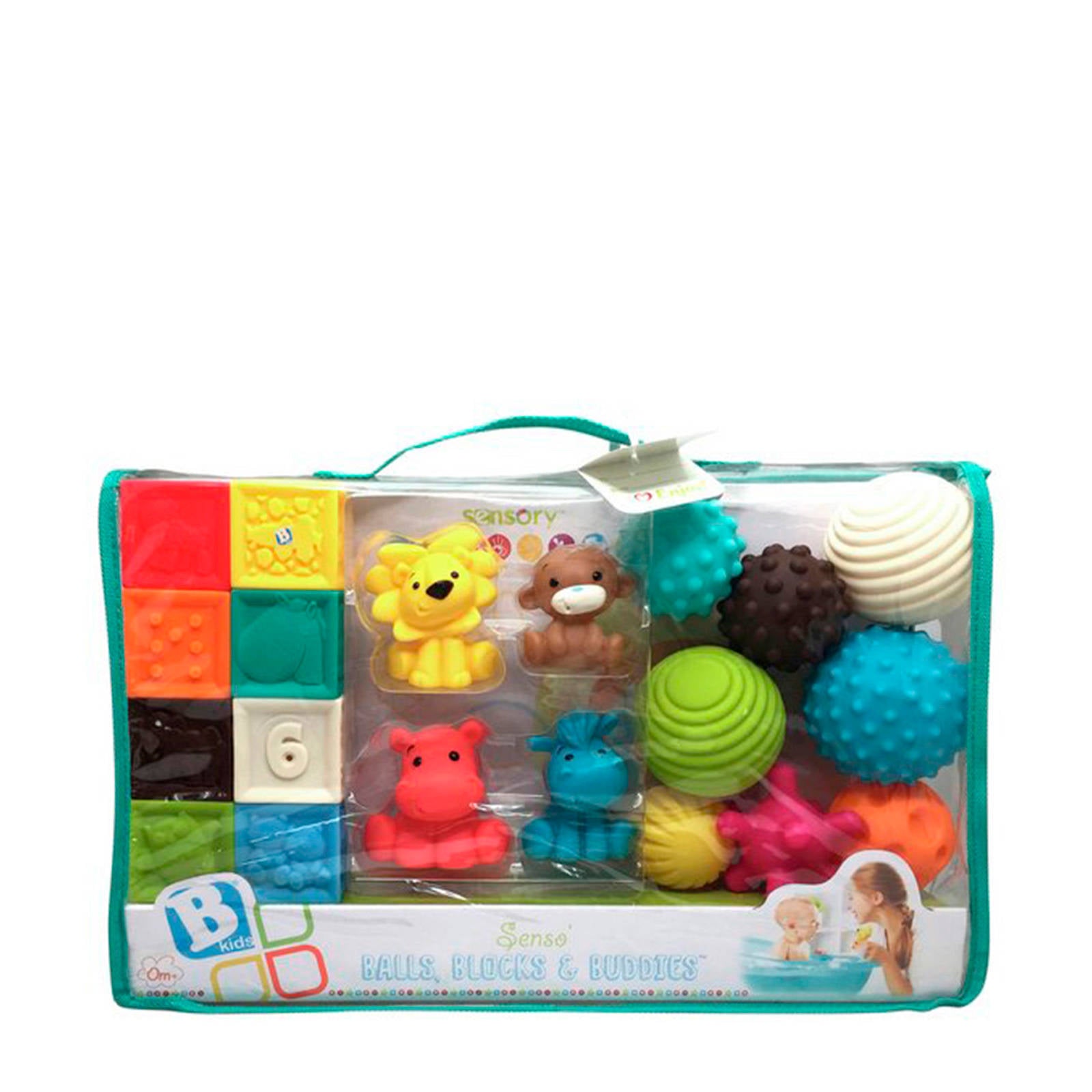 Infantino - Sensory - Ball Block Buddies