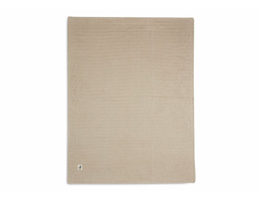 Jollein - Ledikantdeken Velvet Pure Knit GOTS | Keekabuu